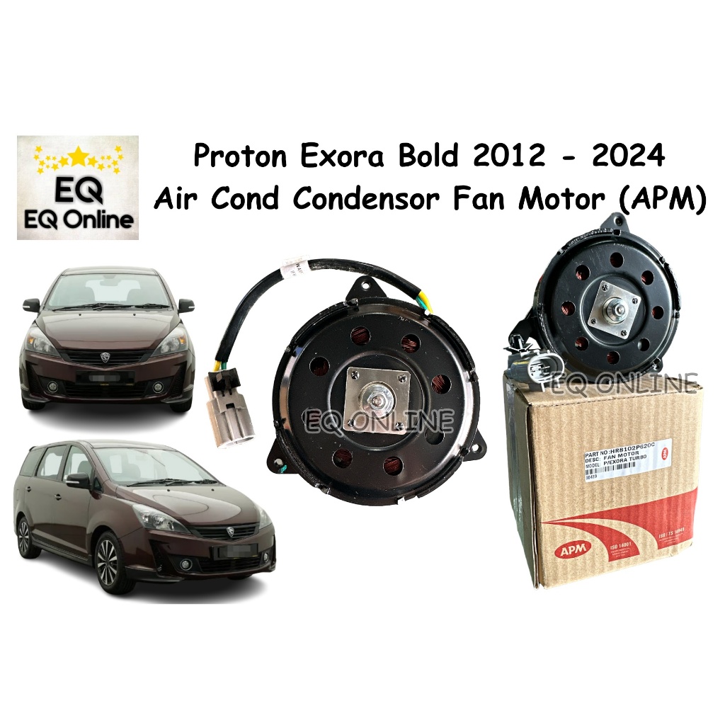 Proton Exora Bold 2012 - 2024 (Turbo) Air Cond Condensor Cooling Fan ...