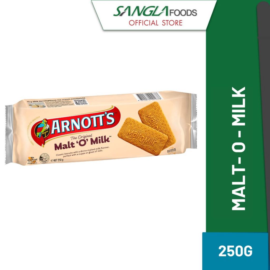 ARNOTT'S MALT-O-MILK BISCUIT 250G | Shopee Malaysia