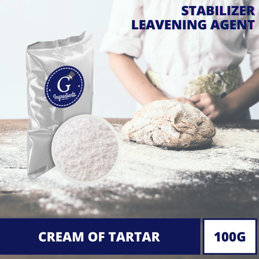 Cream of Tartar (Acid compound, stabilizer, food additive) | Shopee ...