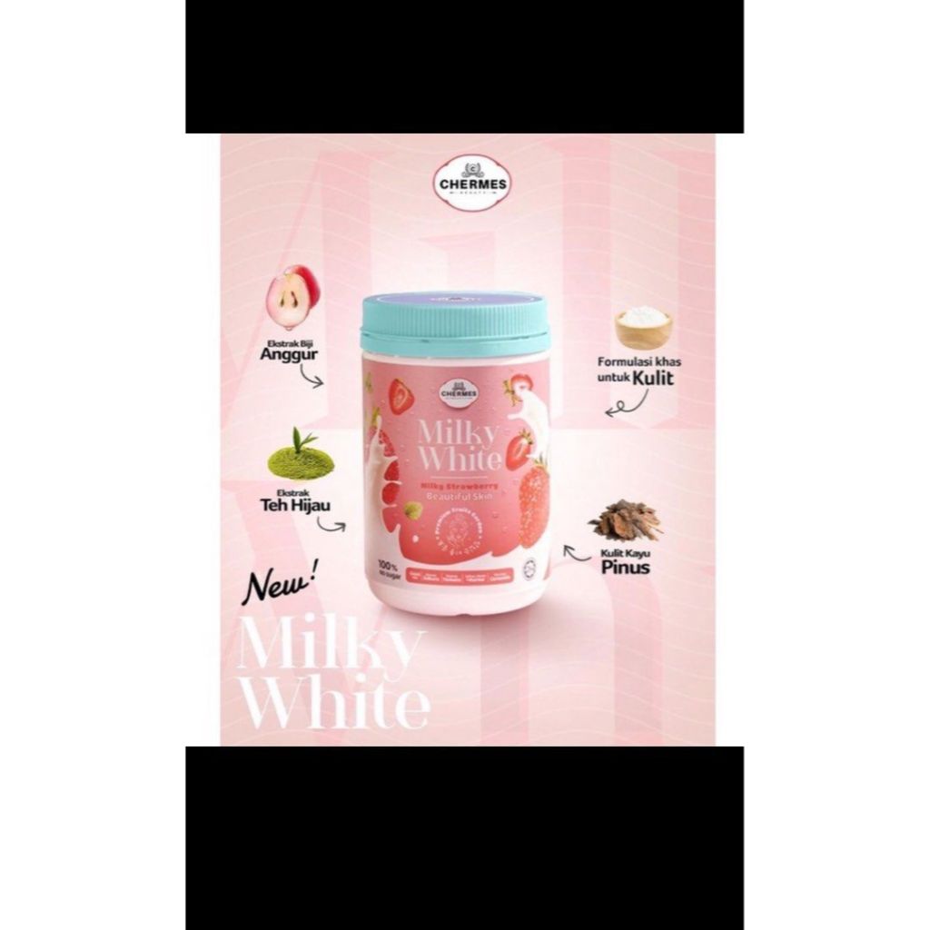 MILKY WHITE CHERMES 🍓SUSU STAWBERRY🍓150Gram Sugar Free with Barcode ...