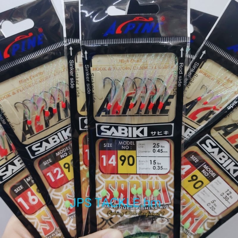 Alpine Sabiki 90 apollo alpine 90 sabiki alpine alpine sabiki fishing ...