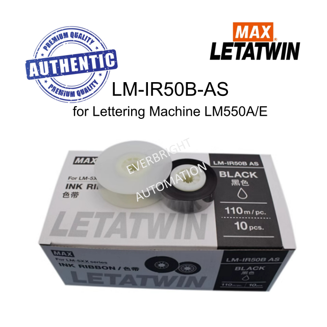 [Original] 1pc Max Letatwin LM-IR50B LM-IR50B-AS Hot Marker Ribbon for ...