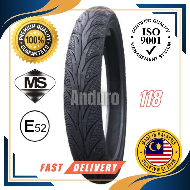 2nd Grade Motosikal Tiub tayar / Tubeless tayar | Shopee Malaysia