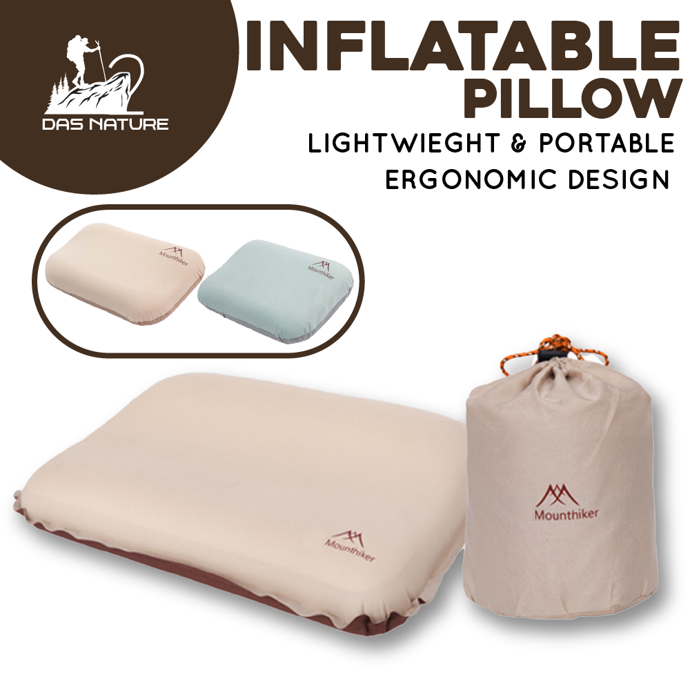 Mounthiker Camping Pillow Travel Cheese Form Auto Inflatable Portable ...