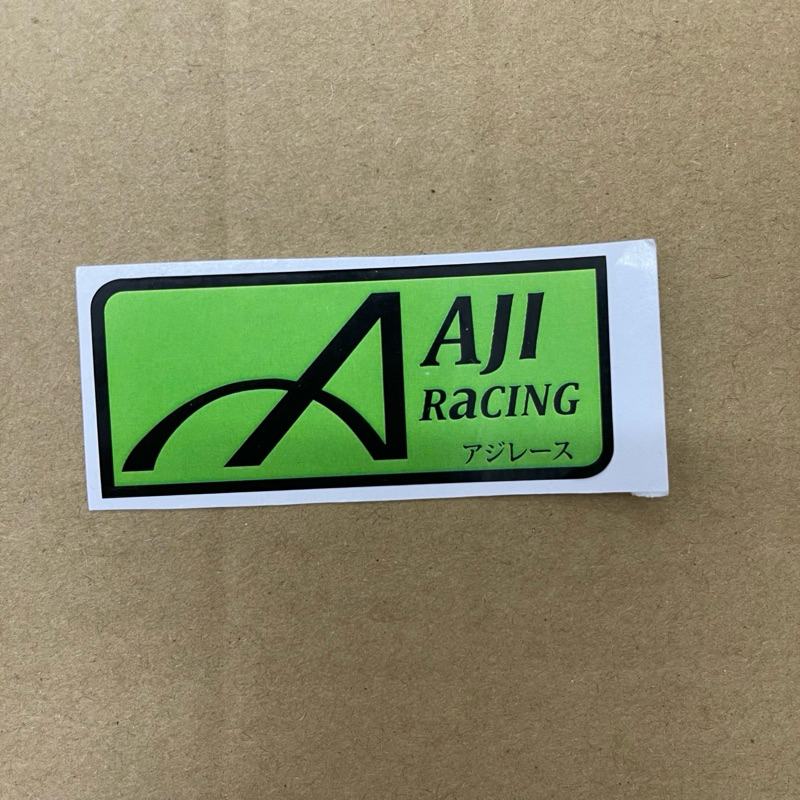 STICKER AJI RACING WATERPROOF STICKER AJI RACING STICKER | Shopee Malaysia