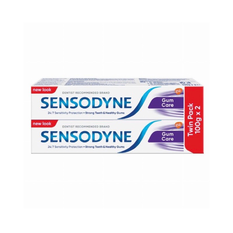 Sensodyne Gum Care Deep Clean Gentle Whitening Fresh Mint (100g x 2s ...