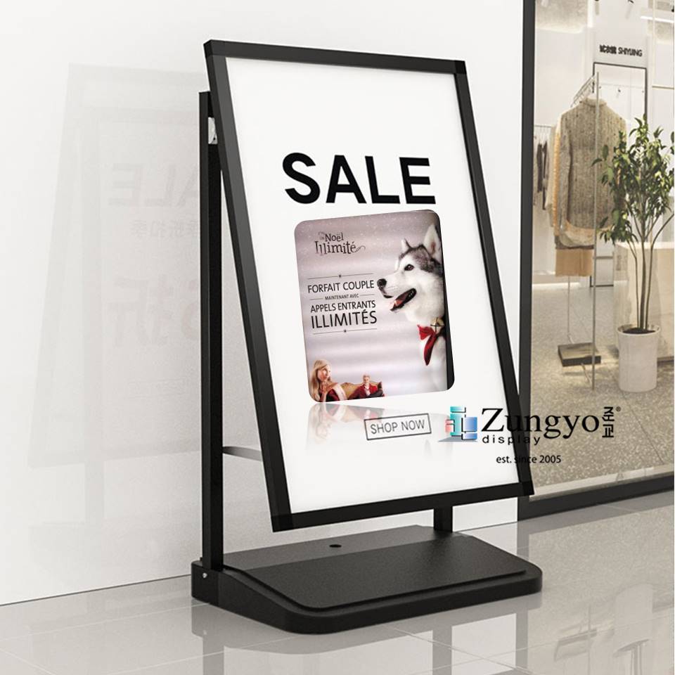 Outdoor Signage with water tank for outdoor easel stand bunting stand ...