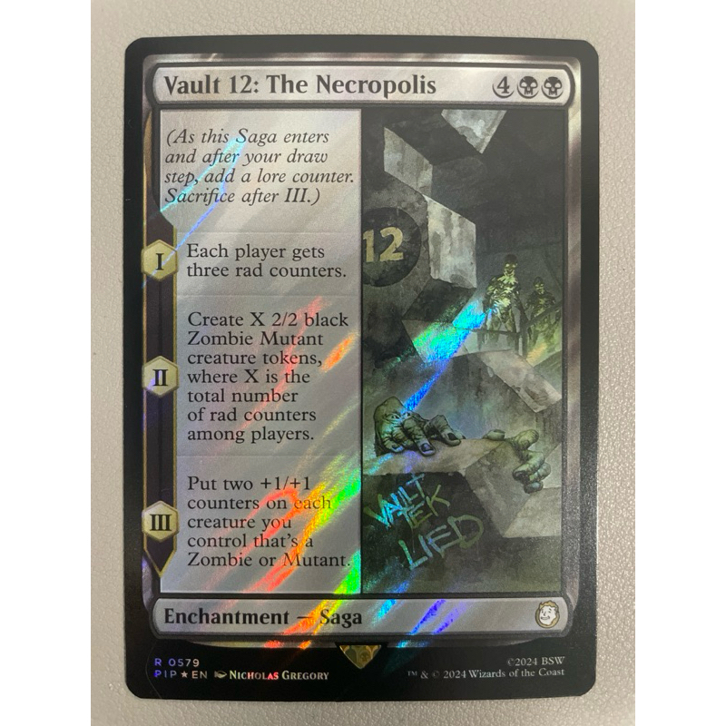 MTG:Fallout (PIP) R0579 - Vault 12: The Necropolis | Shopee Malaysia