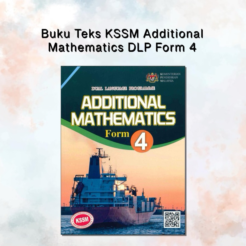 [MBO] Buku Teks KSSM Additional Mathematics DLP Form 4 | Shopee Malaysia