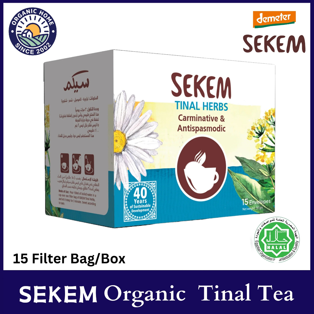 SEKEM ORGANIC TINAL HERBS TEA / (15 FILTER BAGS/BOX) | Shopee Malaysia