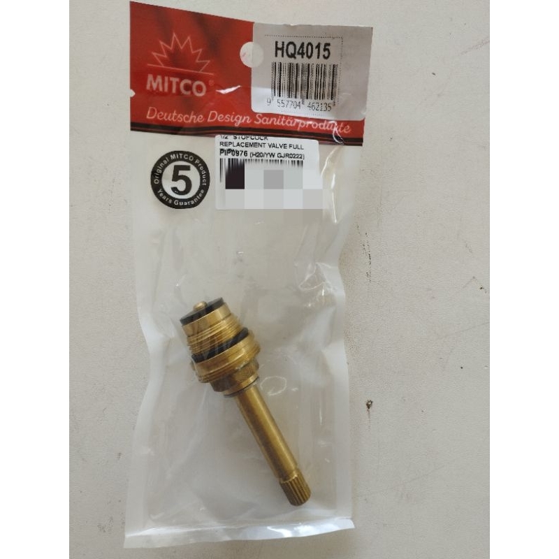 Concealed Stopcock Long Spindle Spare Part Replacement For DOE / VIP ...