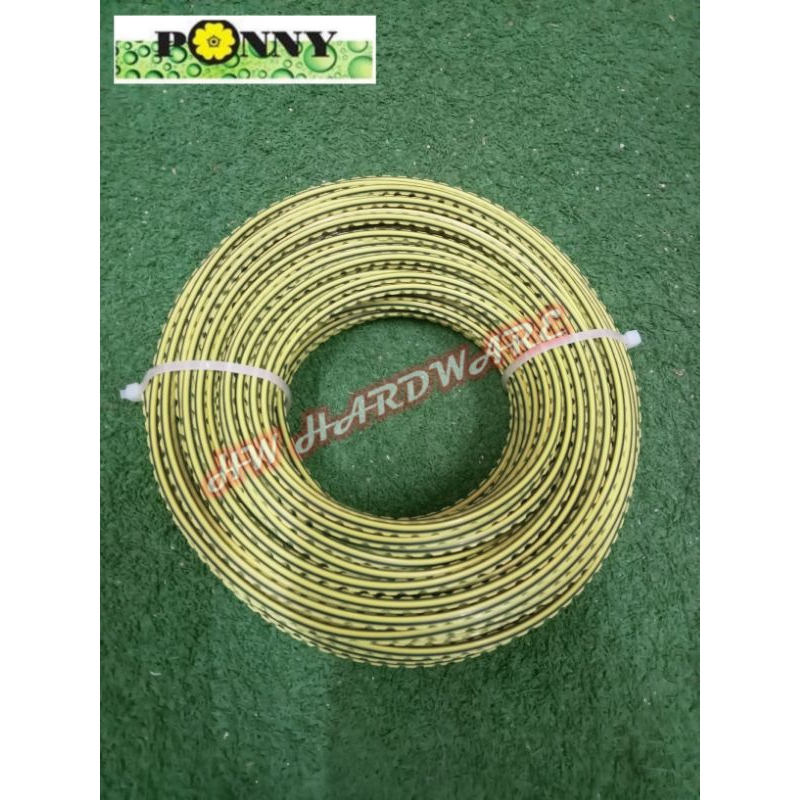 PONNY PG-130 Grass Trimmer Line (400g+- / 3.2mm) / Tali Potong Rumput ...