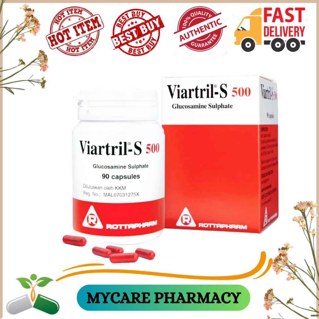 VIARTRIL-S 500 CAPSULE 90S | Shopee Malaysia