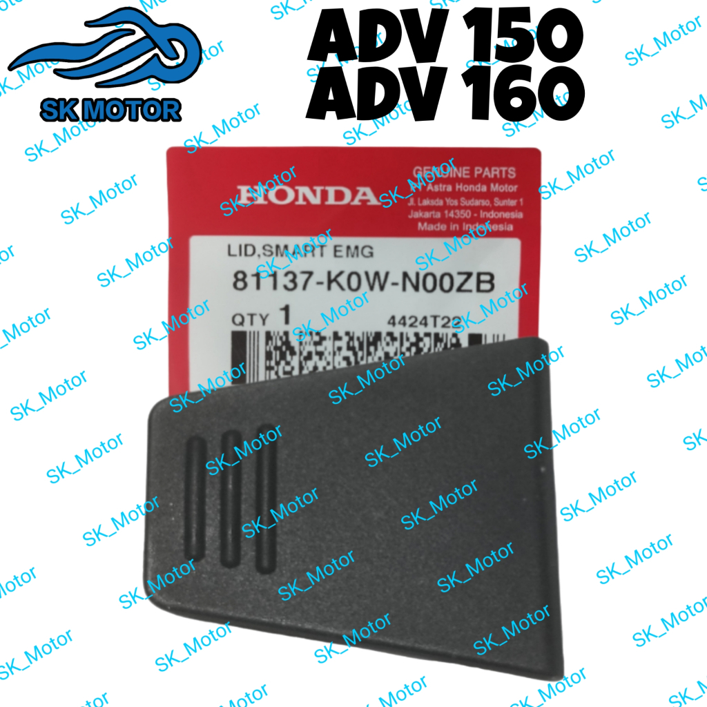 Honda ADV 150 160 Original Inner Cover Smart Emergency Lid Main Switch ...