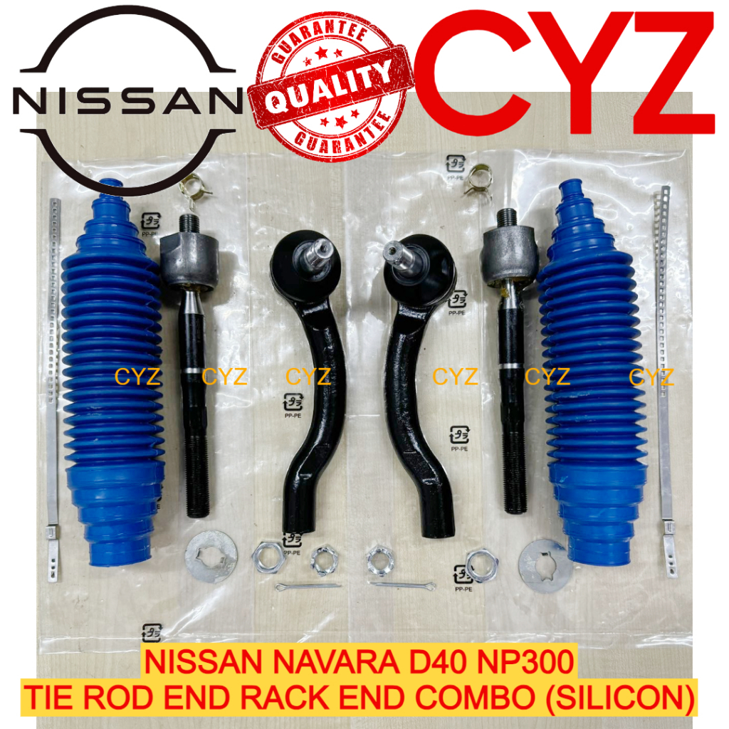 Combo Set NISSAN NAVARA D40T D23T NP300 05-19Y Tie Rod End / Rack End ...