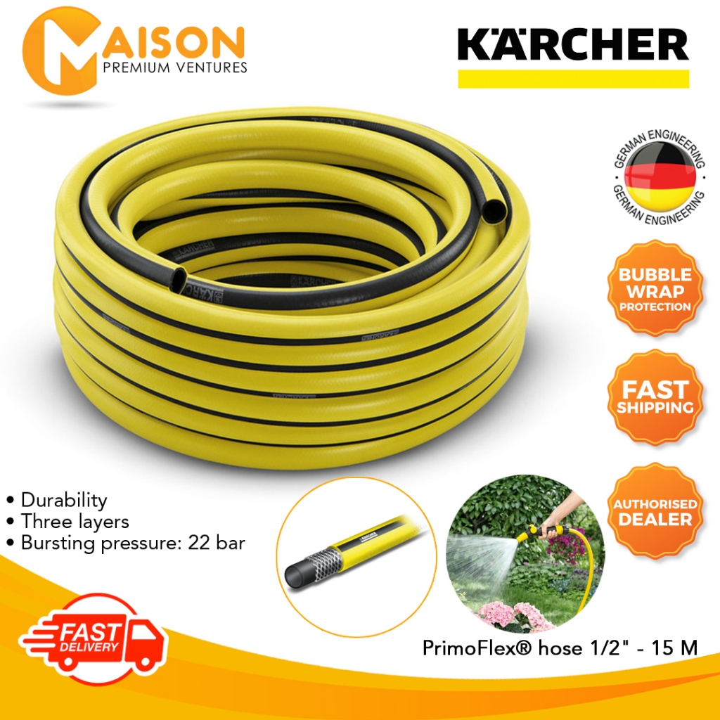 [Sales] KARCHER 26452960 PRIMOFLEX FLEXIBLE GARDEN HOSE 1/2"X15M ...