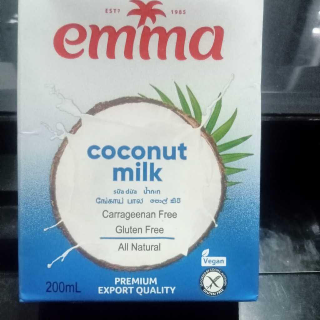 EMMA coconut milk 200ml | Shopee Malaysia