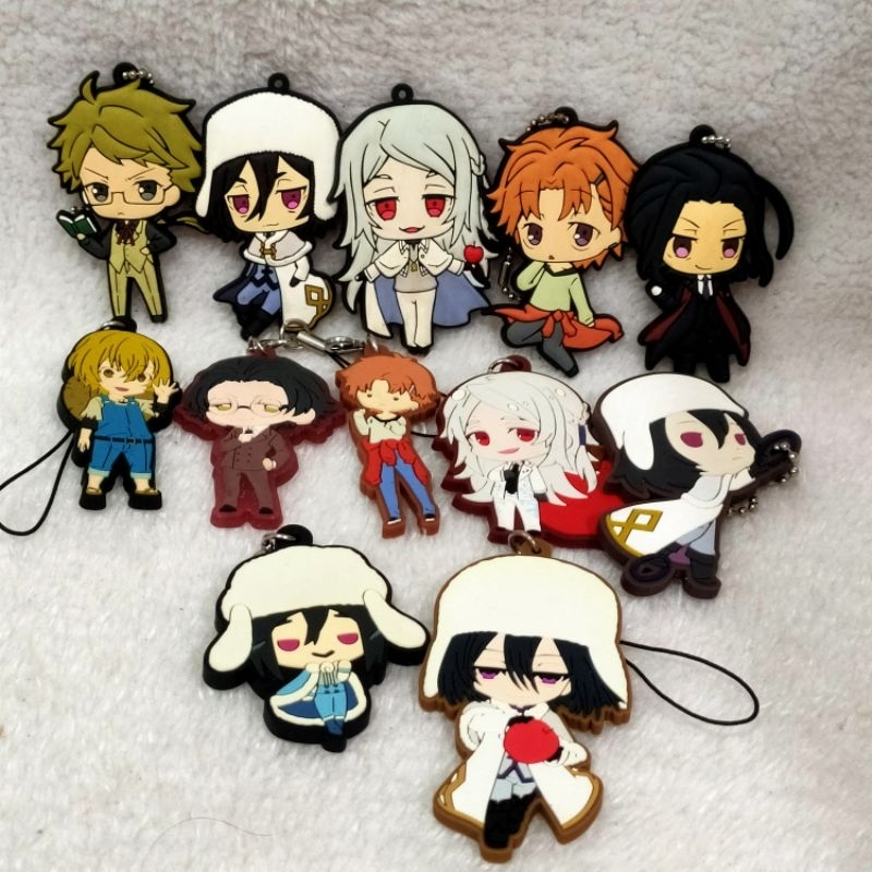 Bungou Stray Dogs | Bungo Stray Dogs Merchandise & Rubber Keychain ...