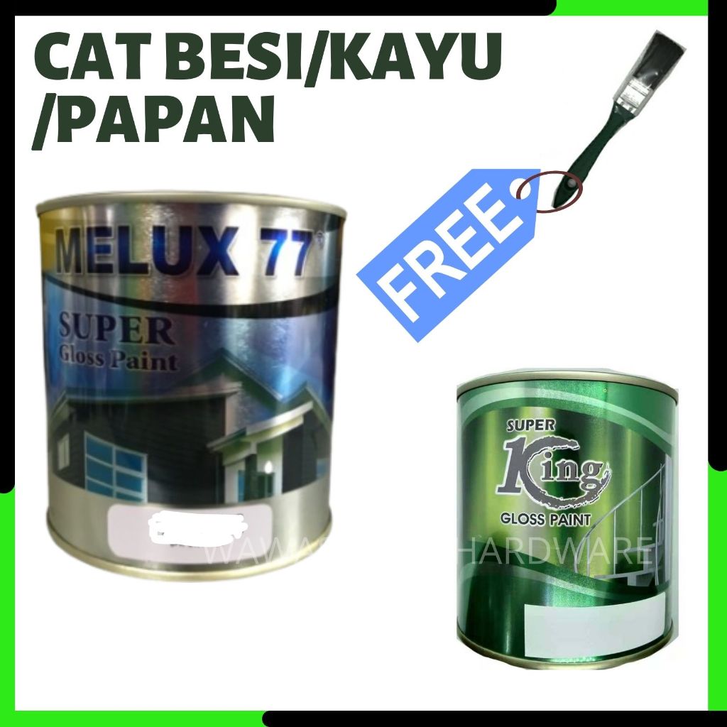 9103 Black SANCORA BRAND MELUX 77 SUPER GLOSS PAINT FOR WOOD&METAL 1 ...