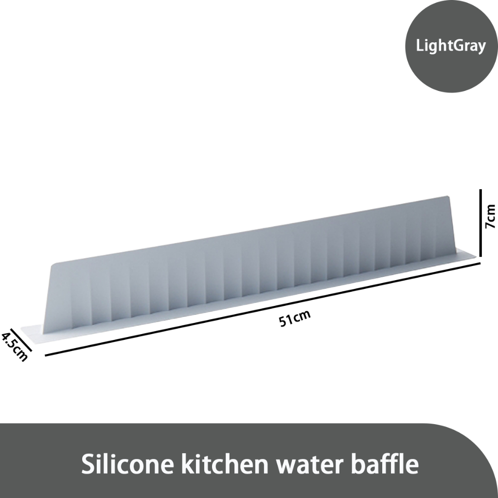 Sink Splash Guard Premium Silicone Water Splash Guard for Sink Kitchen ...