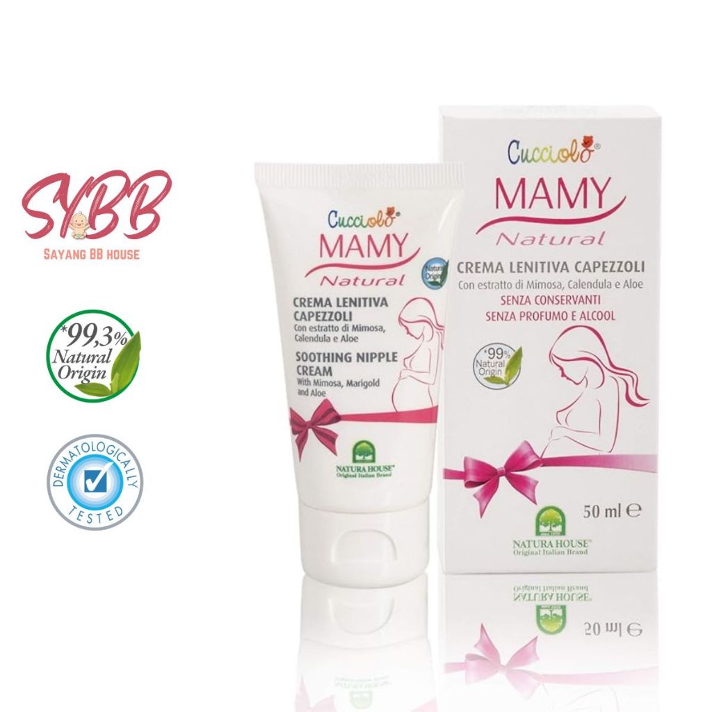 Mamy Cucciolo Soothing Nipple Cream (50ml) | Shopee Malaysia