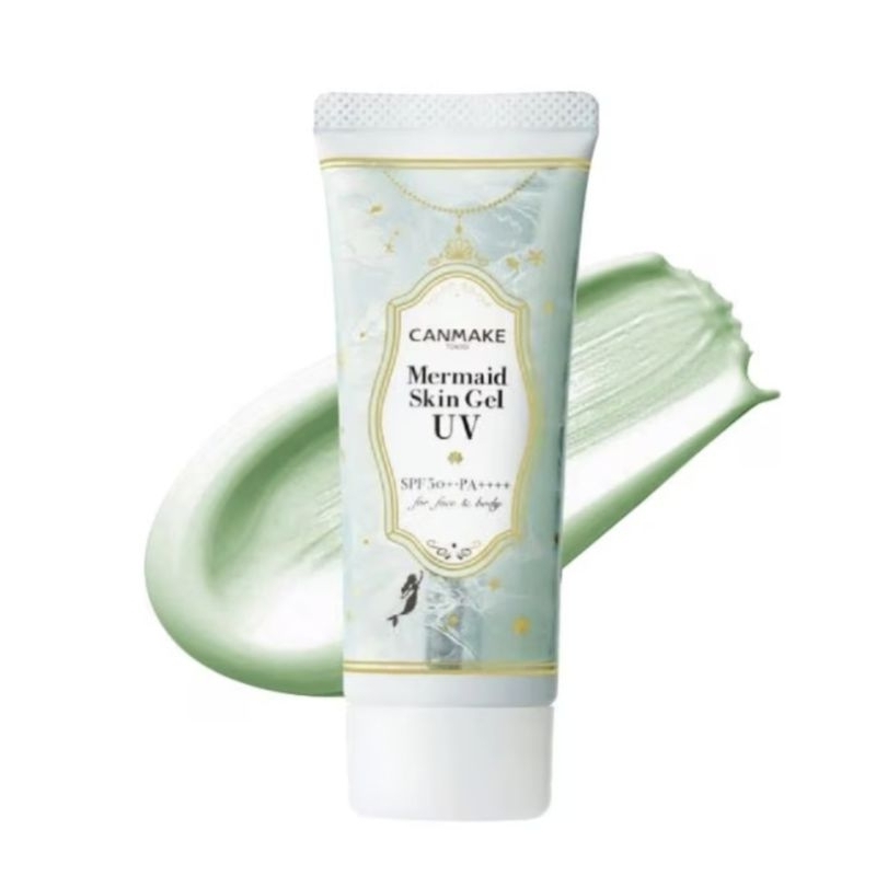 New mermaid skin gel UV C01 spf50+PA++++ sunscreen makeup base | Shopee ...