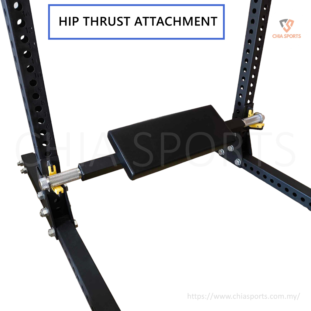Hip Thrust Attachment Chrome Crossift Rig Power Rack Glute Bridge ...