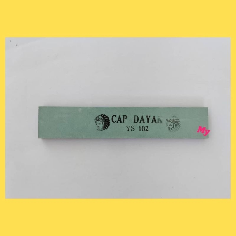 Batu asah sabit sawit cap kls,cap asli,cap dayak,batu asah pisau sayur ...