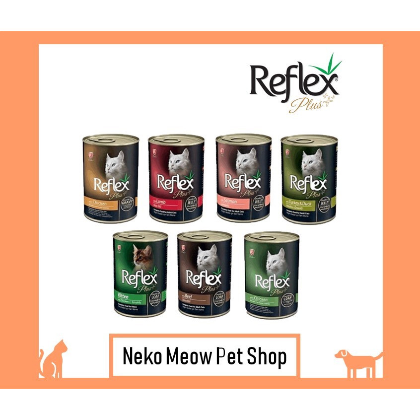 Reflex Plus Cat Canned Food 400g Shopee Malaysia
