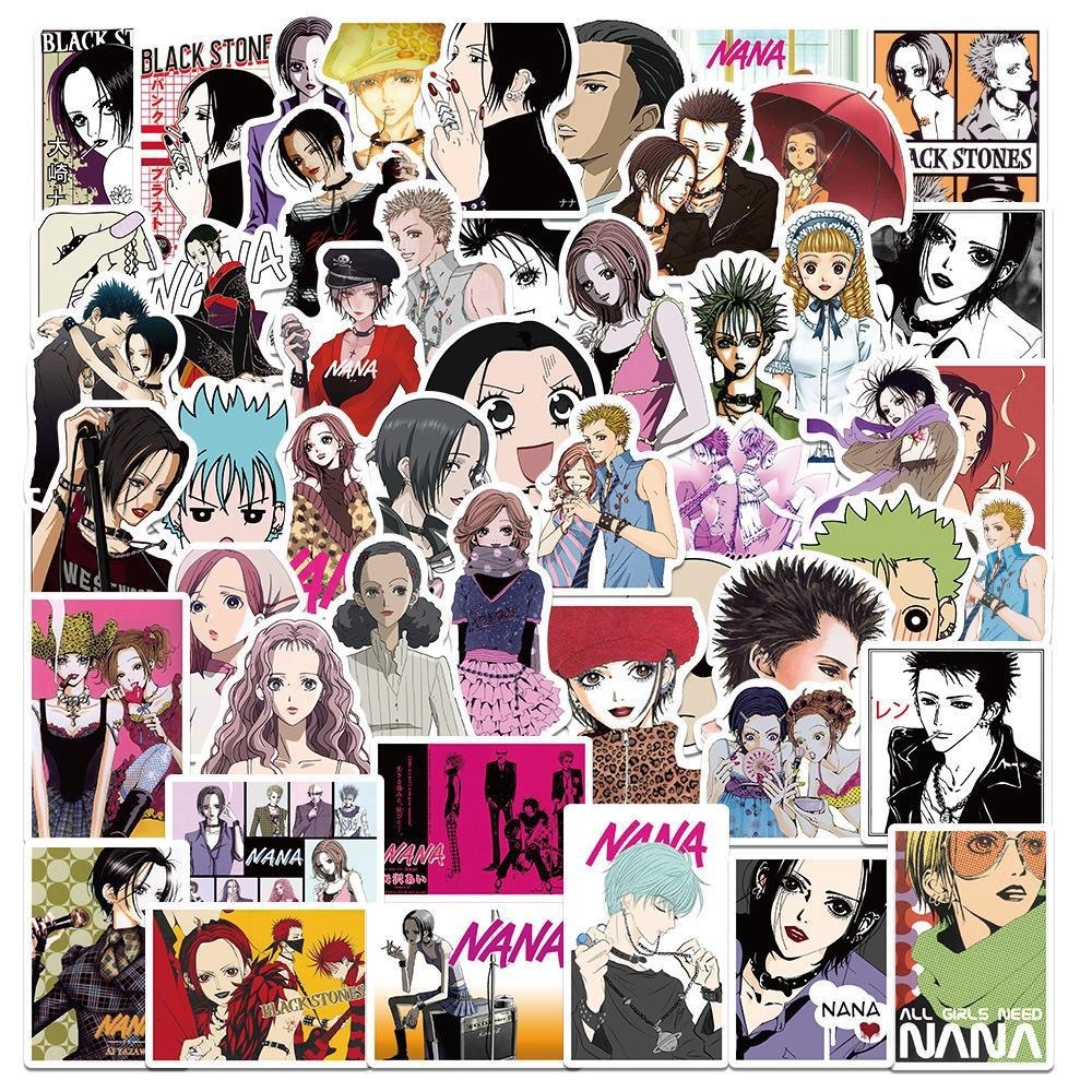 50pcs NANA (Manga series) Japanese anime Vinyl Decal graffiti STICKERS ...