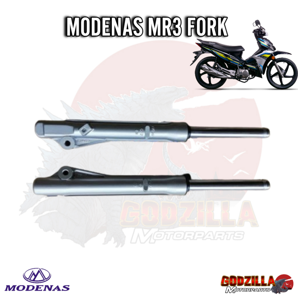 MODENAS KRISS MR3 110 DRUM FRONT FORK ABSORBER ORIGINAL LEFT & RIGHT ...