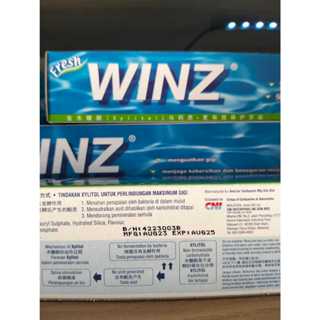 CNI Winz Toothpaste, Ubat Gigi Winz CNI, 75g - with Fluoride, Xylitol ...