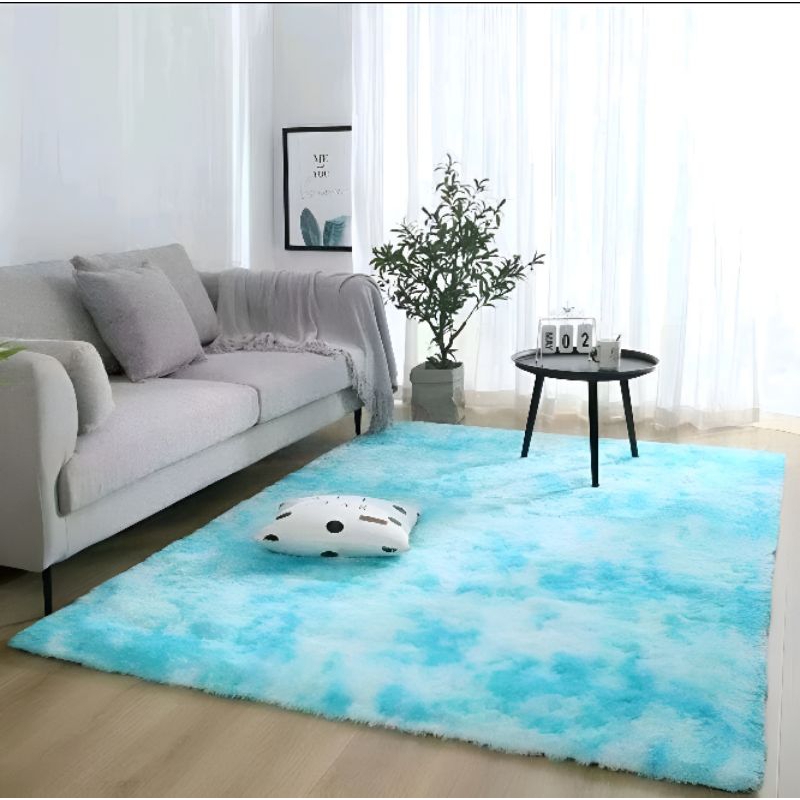 Carpet bulu fluffy & shaggy velvet lembut for home decor, Luxurious 2 ...
