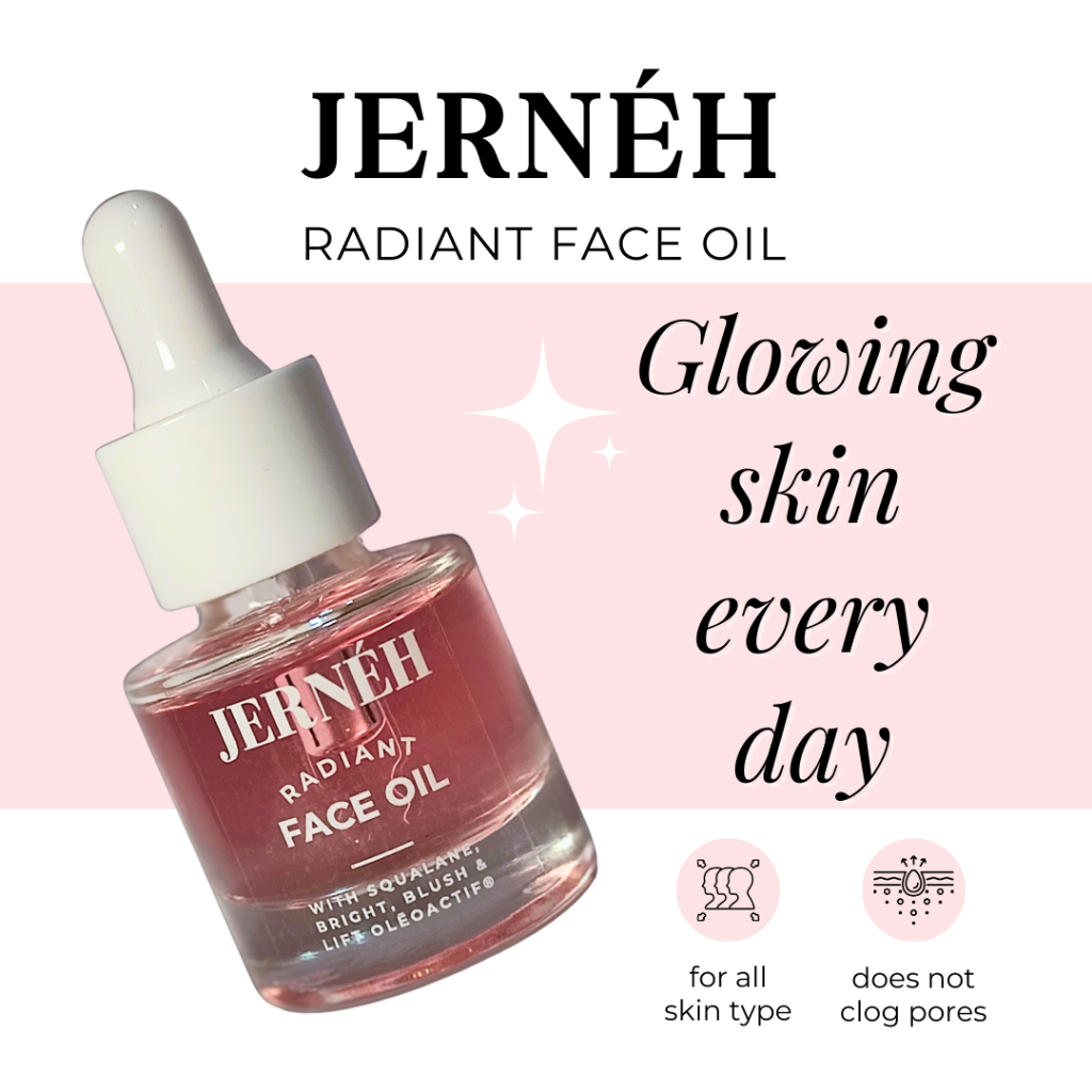 JERNÉH Radiant Face Oil | Lightweight , Non-greasy and Quick Absorbing ...