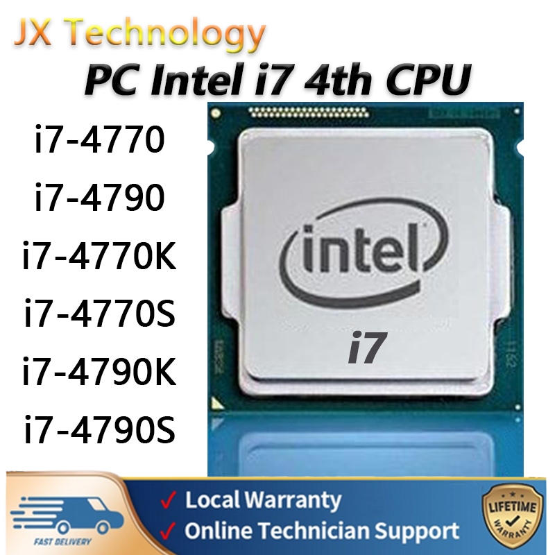 PC Intel Core i7 4770 4790 4770K 4770S 4790K 4790S CPU Desktop Gen ...
