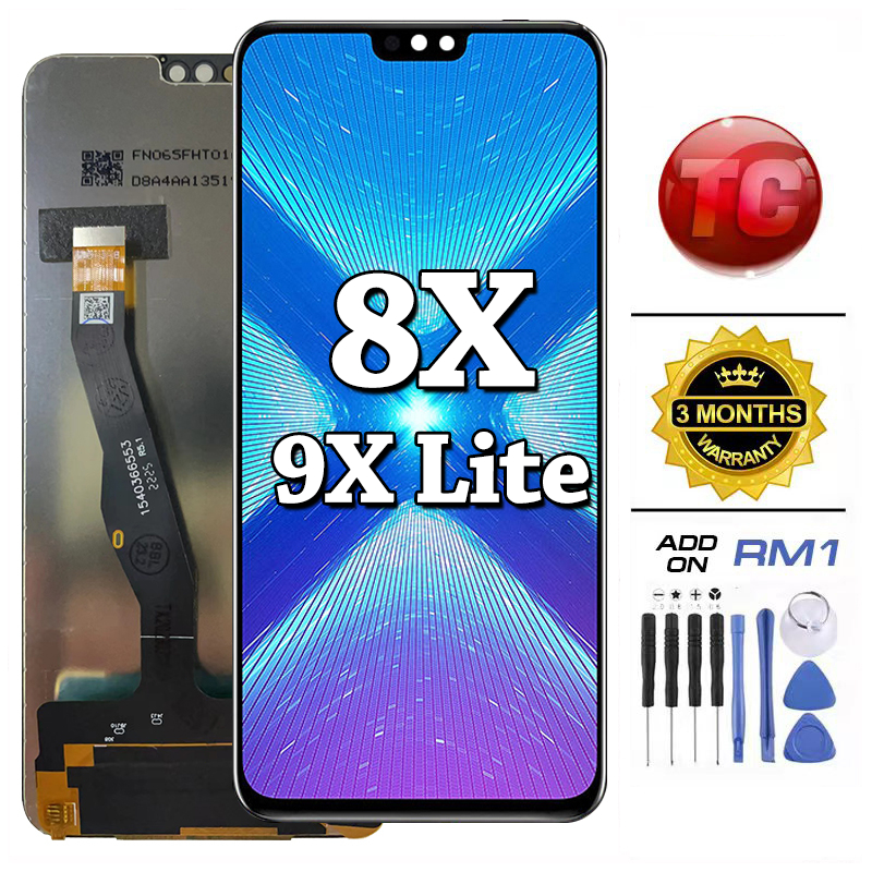LCD HONOR 8X/ 9X Lite Compatible For Original Glass Touch Screen ...