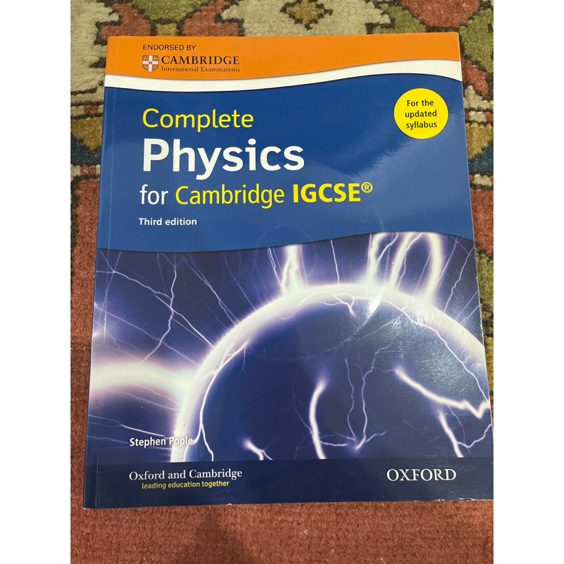 Complete Physics for Cambridge IGCSE | Shopee Malaysia