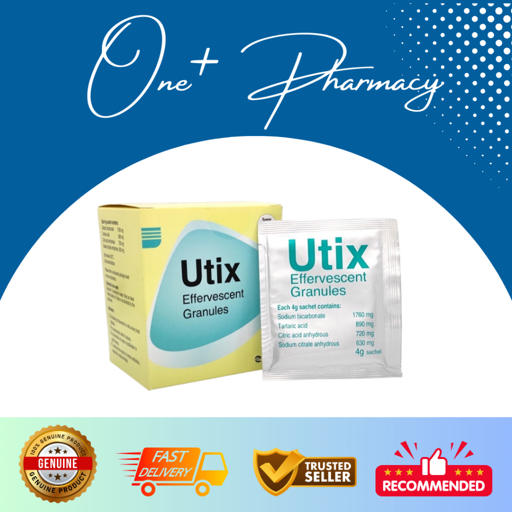 Utix Effervescent Granules 4g x 28's (1 box) | Shopee Malaysia