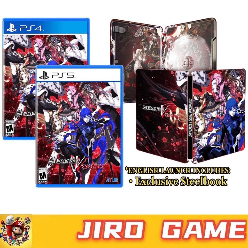 PS4/PS5 Shin Megami Tensei V Vengeance Chi/Eng Version 真女神转世V: 复仇 中英文版 | Shopee Malaysia