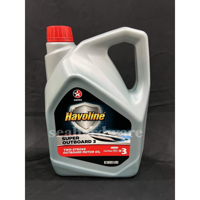 (2T Oil) Caltex Super Outboard 3 TCW3 (4L) | Shopee Malaysia