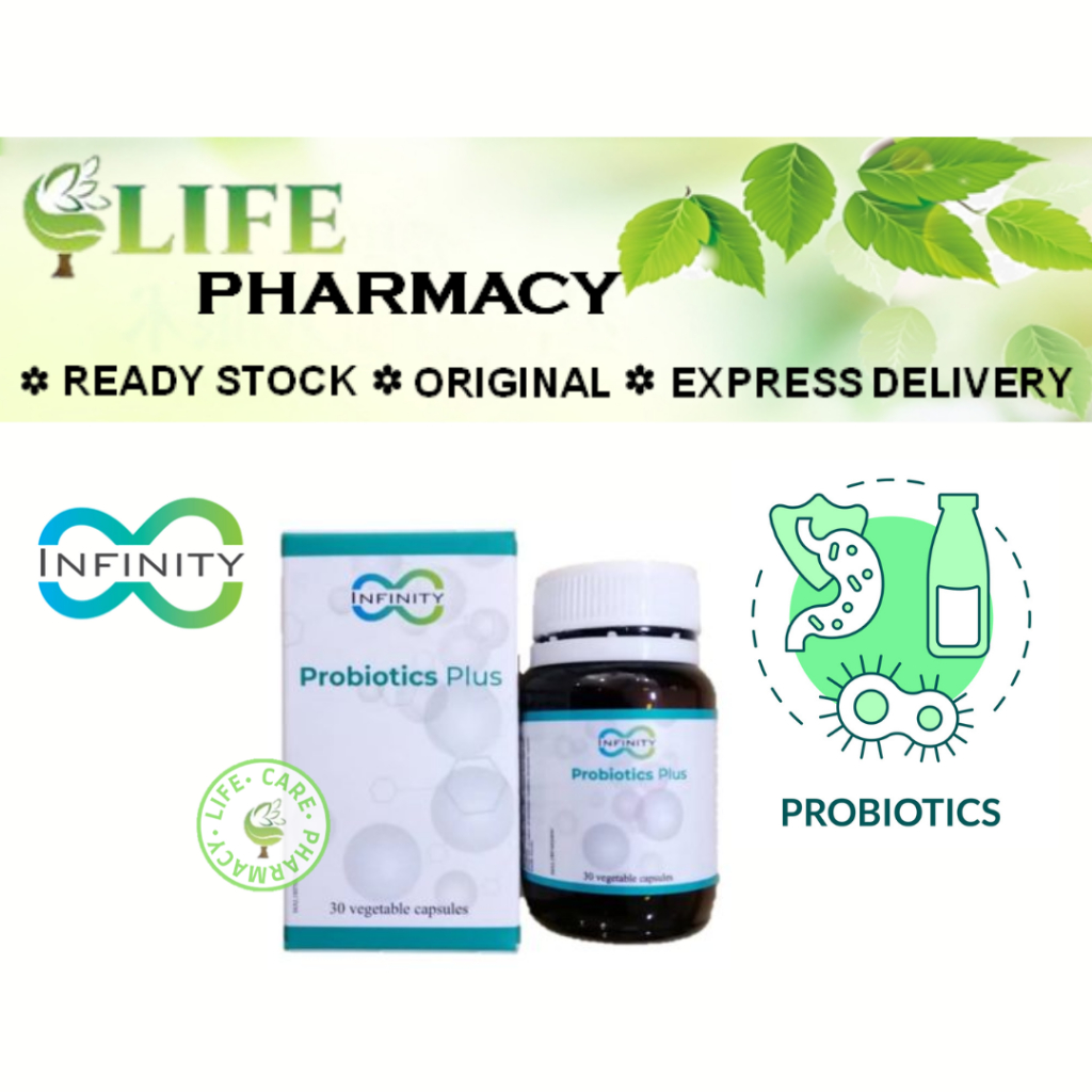 [NEW !! ] Infinity Probiotic Plus (30 vegetable capsules) Halal ...