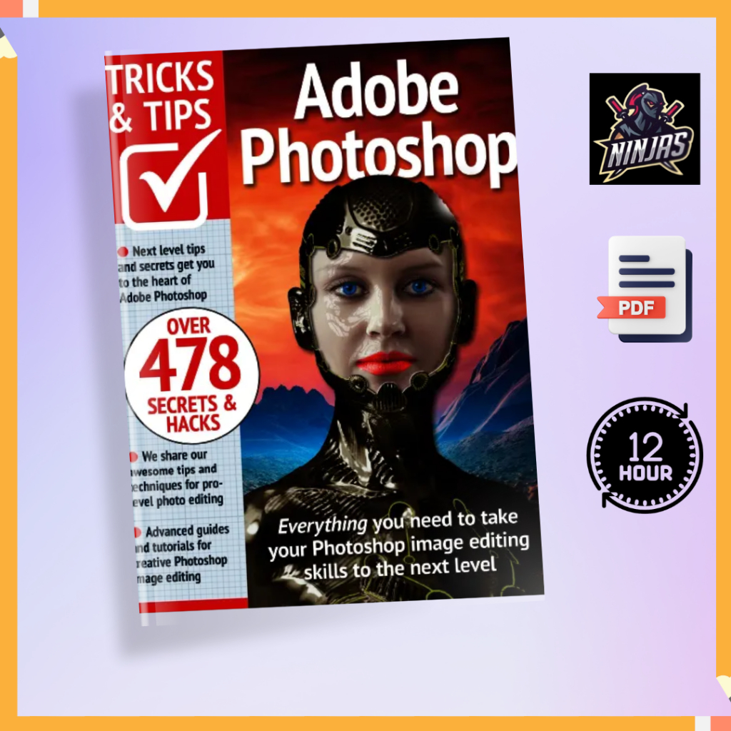 Adobe Photoshop Tricks And Tips 17th Edition 2024 Shopee Malaysia