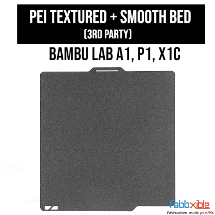 PEI Textured and Smooth Bed for Bambu Lab A1 P1 X1C | Shopee Malaysia