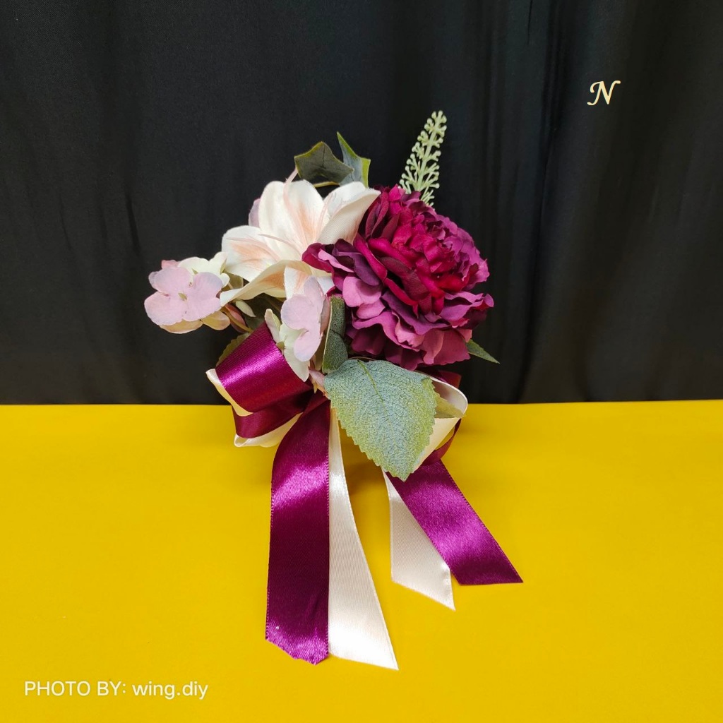 GUBAHAN SIAP BUNGA ROS HANTARAN UNTUK HIASAN DULANG (1 PCS)/ ROSE ...