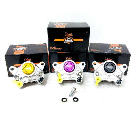 [ P34 2POT ] MAGIC BOY CALIPER P8 2POT UNIVERSAL [ POWER TO STOP ...