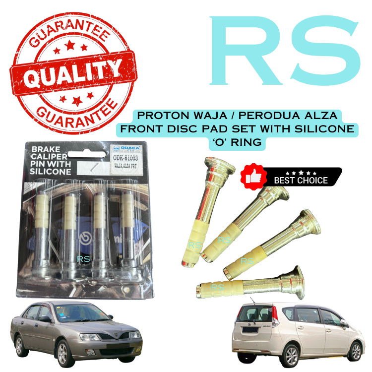 Proton Waja, Perodua Alza Heavy Duty Front Disc Pad / Brake Caliper Pin ...