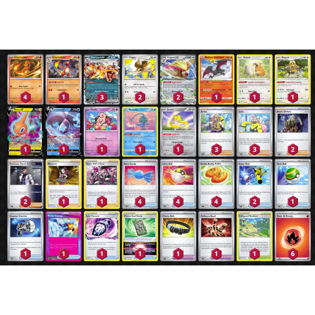 POKEMON CHARIZARD EX PREBUILD - DECK | Shopee Malaysia