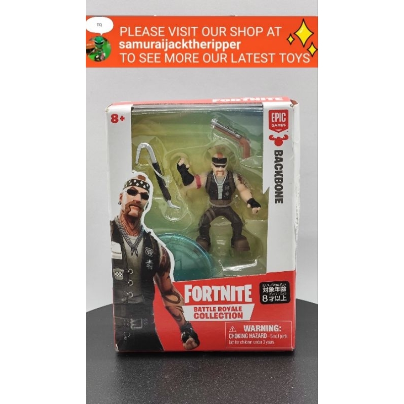 *FORTNITE (BACKBONE) BATTLE ROYAL COLLECTION MINI FIGURE* | Shopee Malaysia