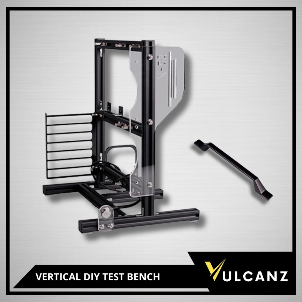 DIY ATX COMPUTER TEST BENCH ALUMINUM OPEN CHASSIS WITH WATER COOLING ...