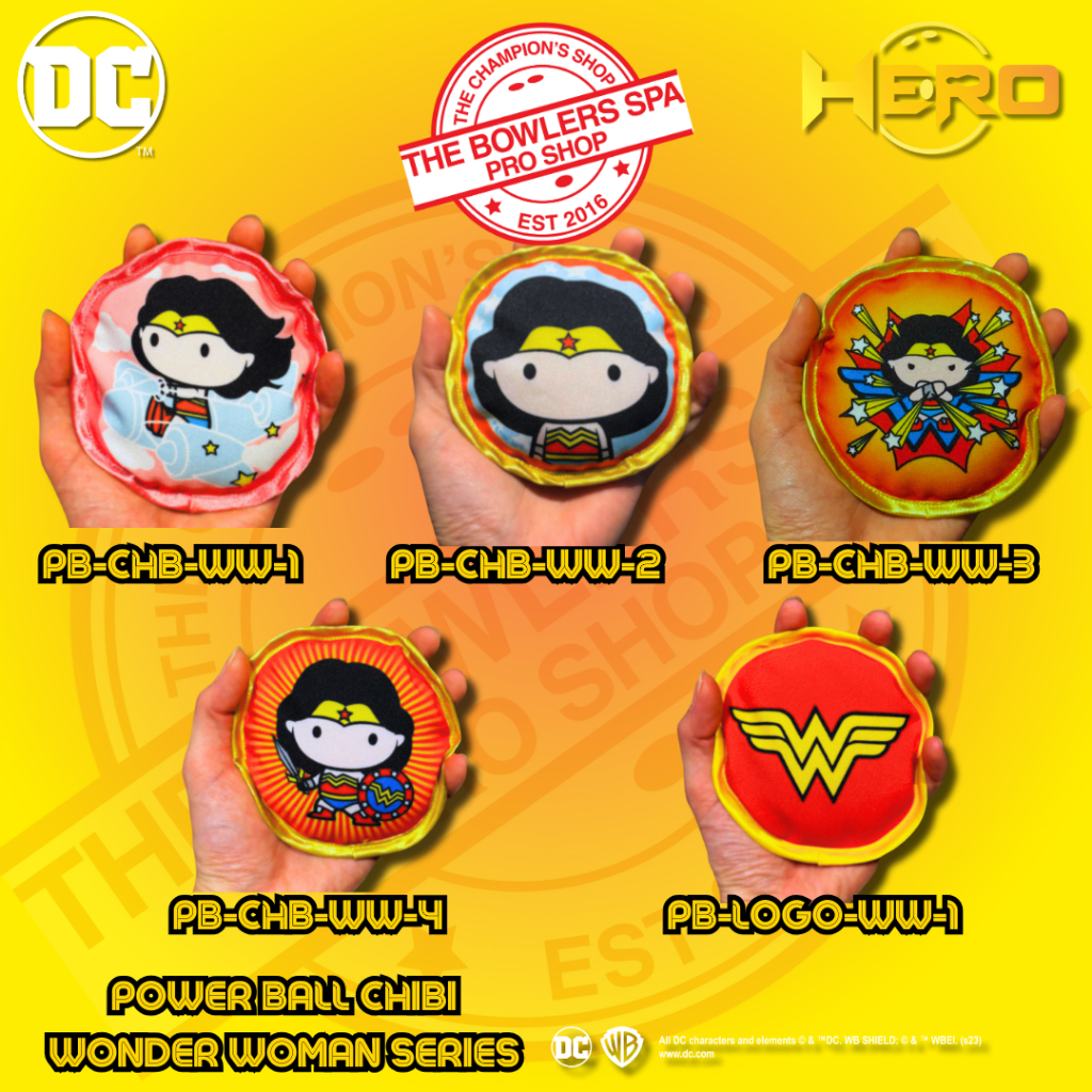 Hero Bowling Power Ball Chibi Series & Logo Wonder Woman | Shopee Malaysia